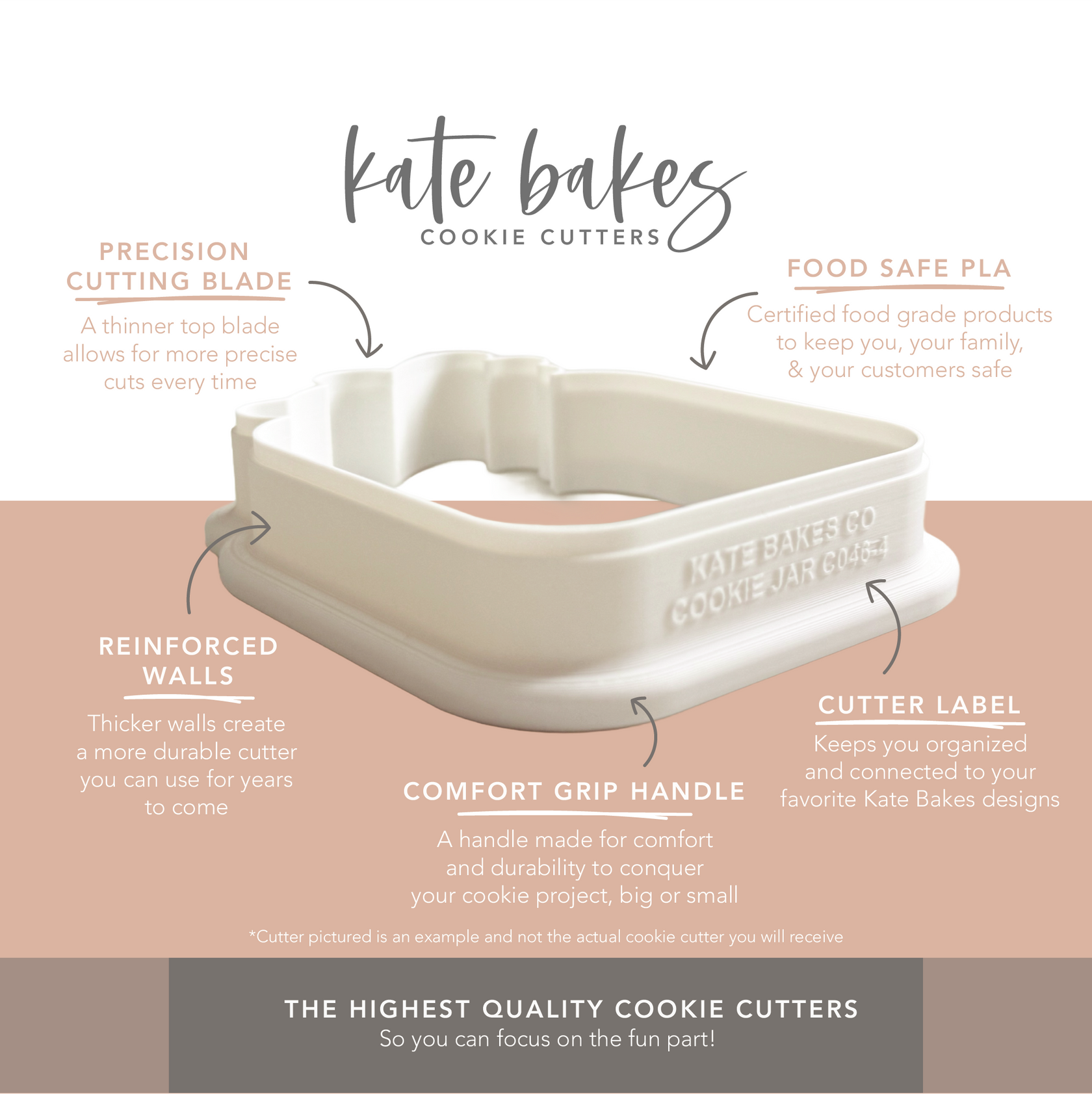 Santa & Mrs Claus Cookie Cutter (SET OF 2) – Kate Bakes CO